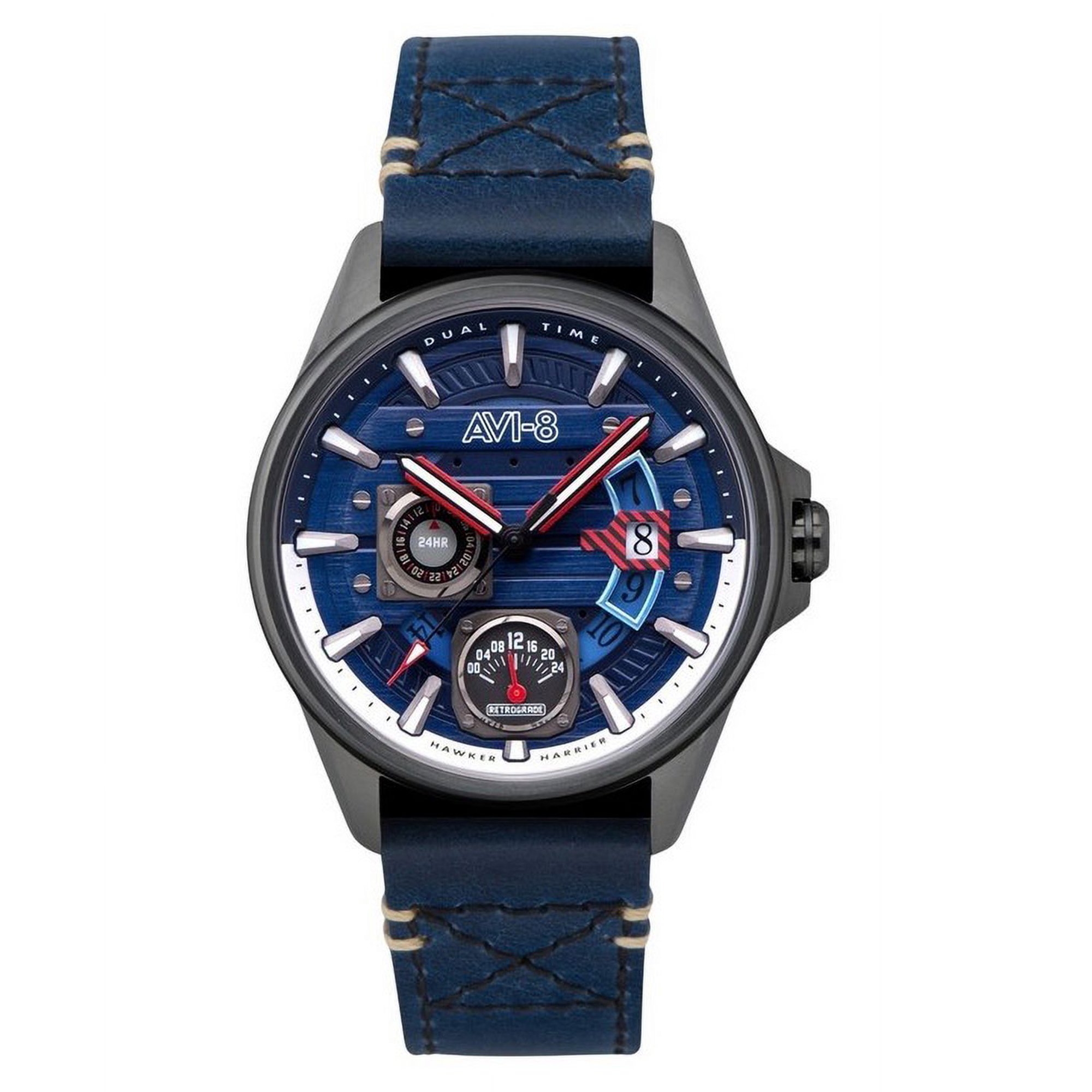 Reloj Multifunción Hawker Harrier Farley, Azul Regiment, Cuarzo - Av-4098-03 Para Hombre | Lider