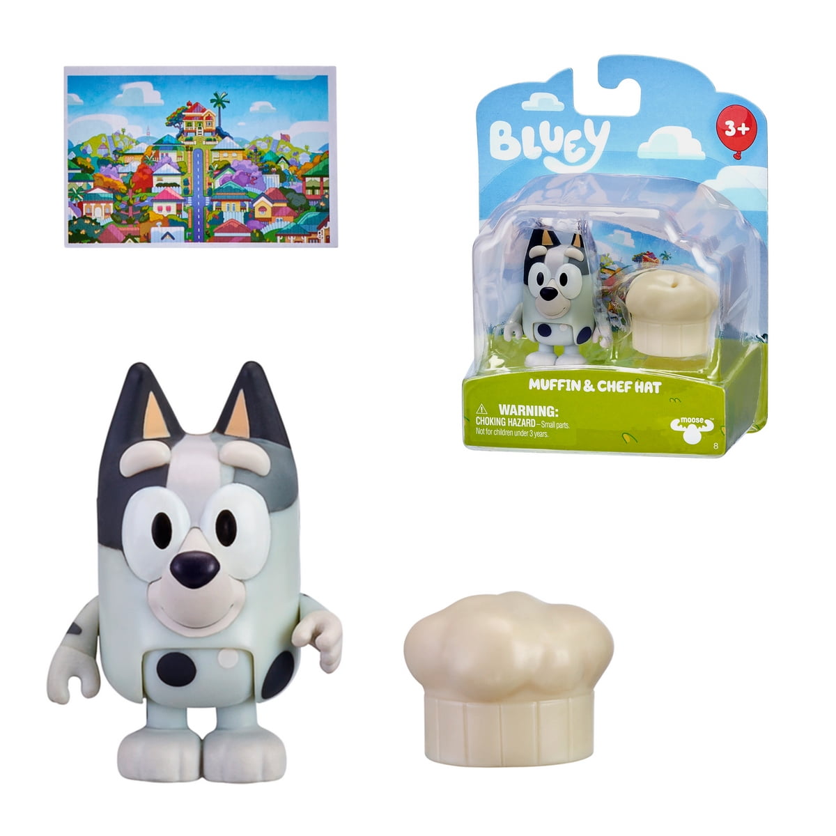 BLUEY HISTORIAS DE BLUEY - MUFFIN Y SOMBRERO DE CHEF | Lider