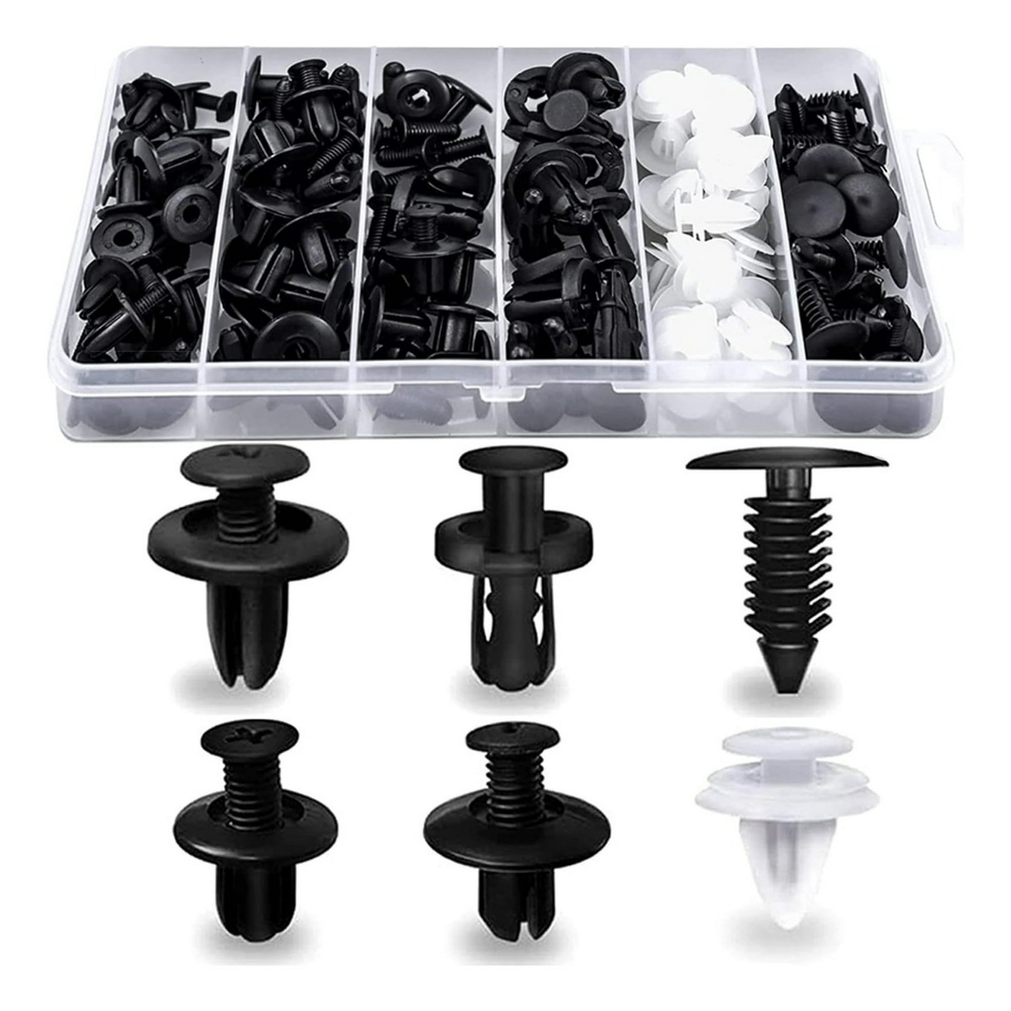 Set Clip Remache Plastico Sujecion Para Coche Broches Autos | Lider