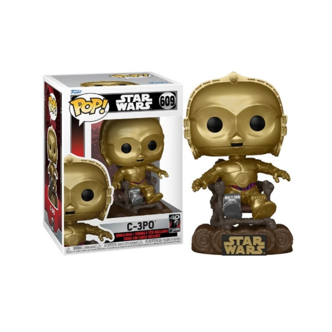 Pop Star Wars Return Of The Jedi 40th C3p0 W/chair 609 | Lider