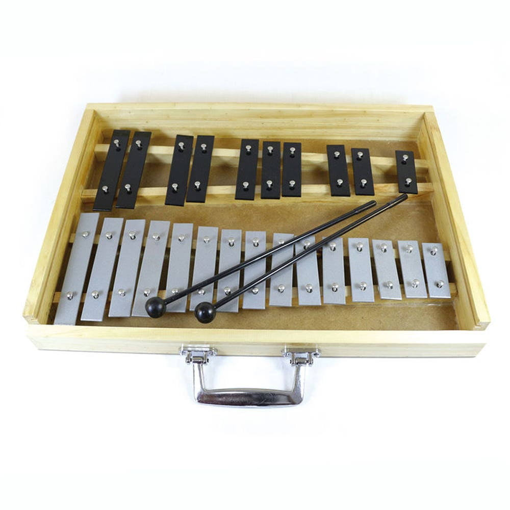 Metalófono Az-mt25s 25 Notas Gris/negro | Lider