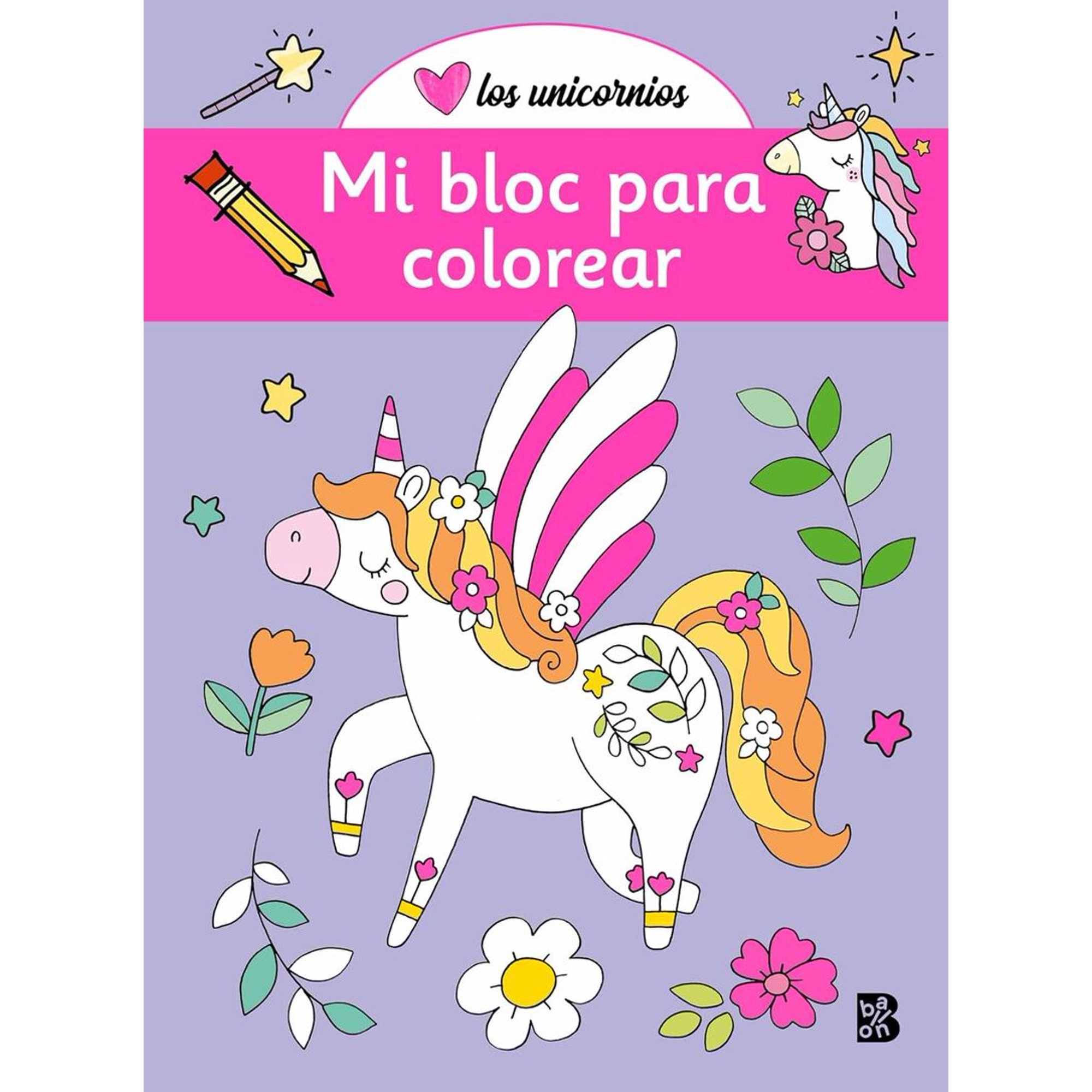 Libro Unicornios. Mi bloc para colorear | Lider