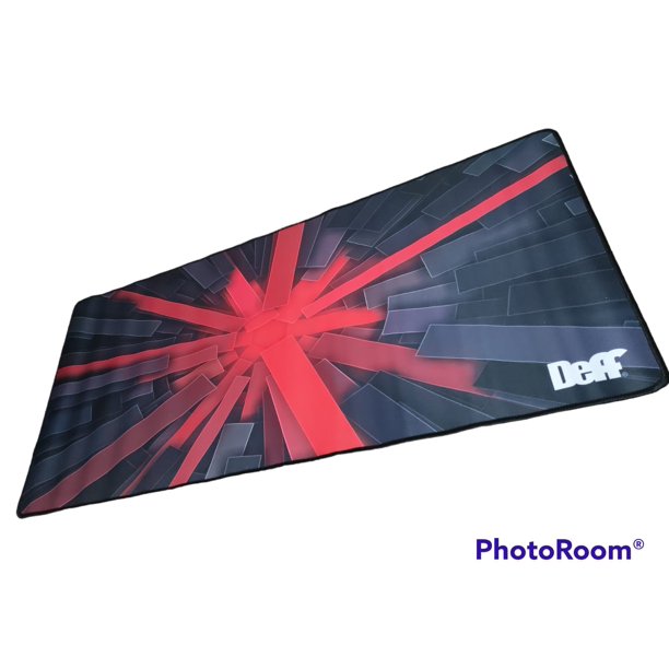Mouse Pad Rectangulos Rojos Xl 90x40 | Lider