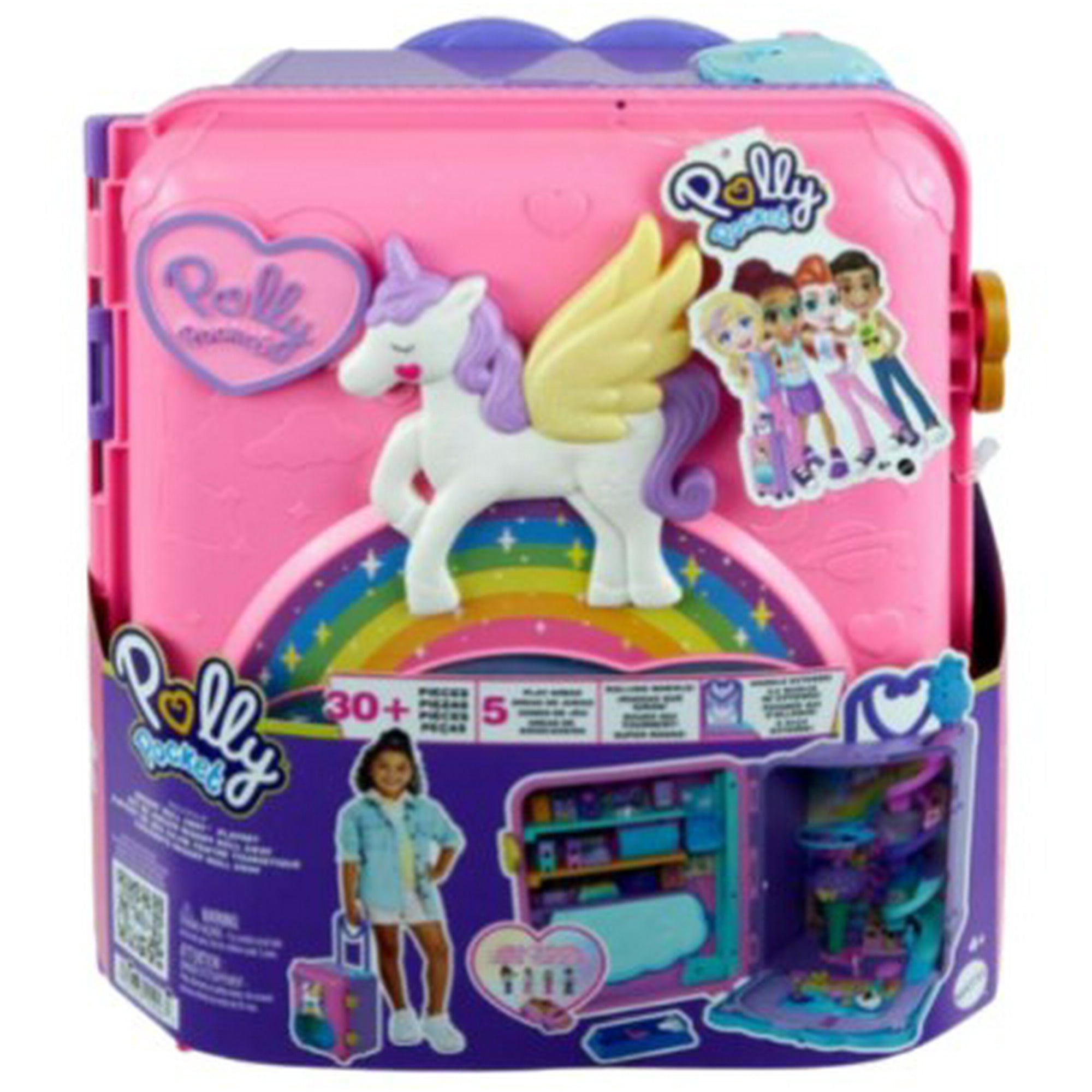 Juegos didácticos Polly Pocket - Set Pollyville Resort Roll Away ...