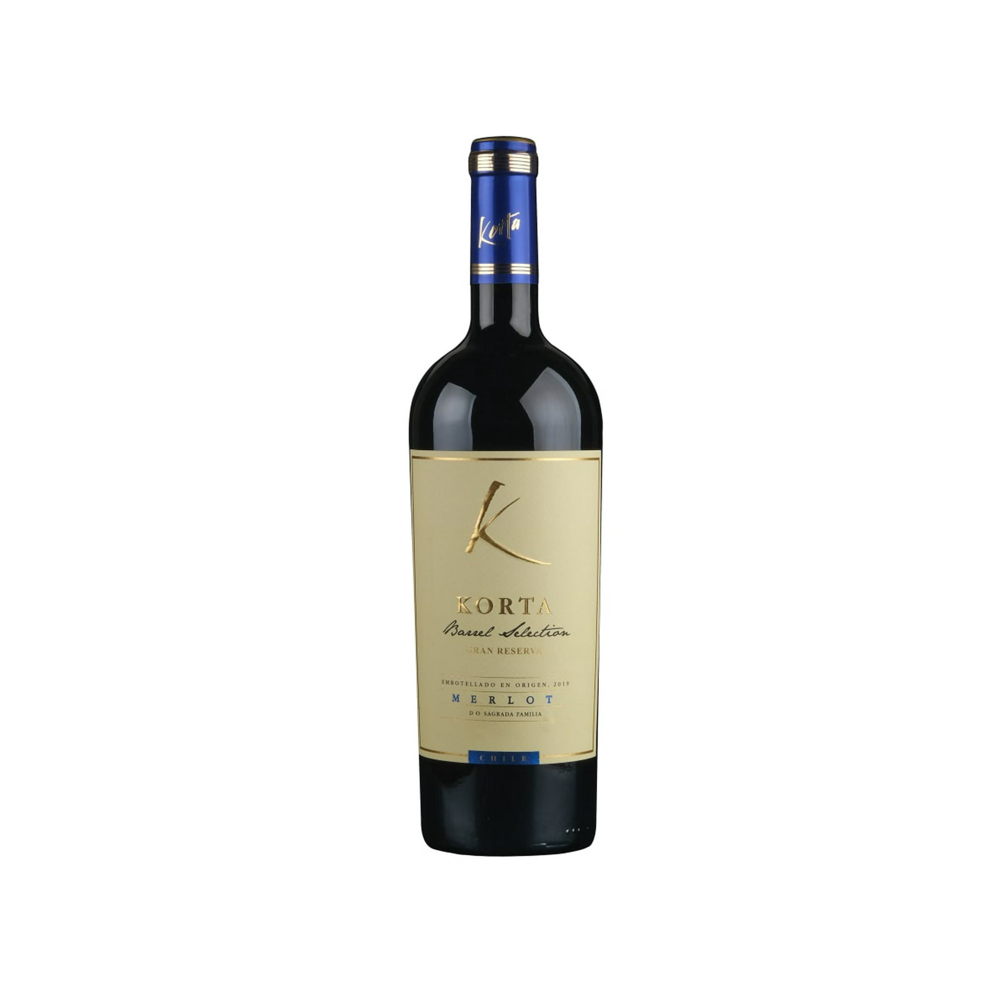 Vino gran reserva merlot, 750 cc, 14% | Lider