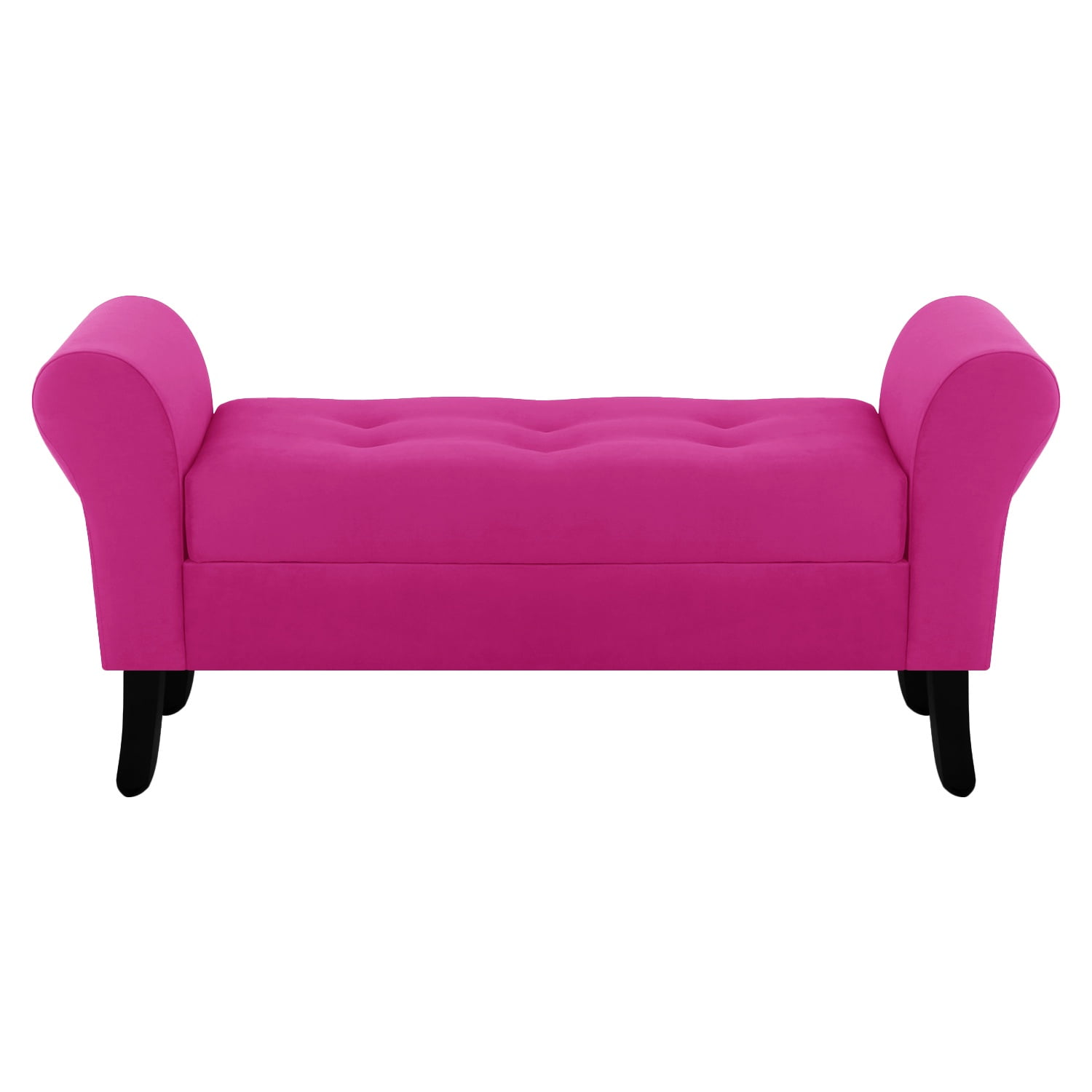 Banqueta Baul Lua 2c Felpa 20 Fucsia | Lider