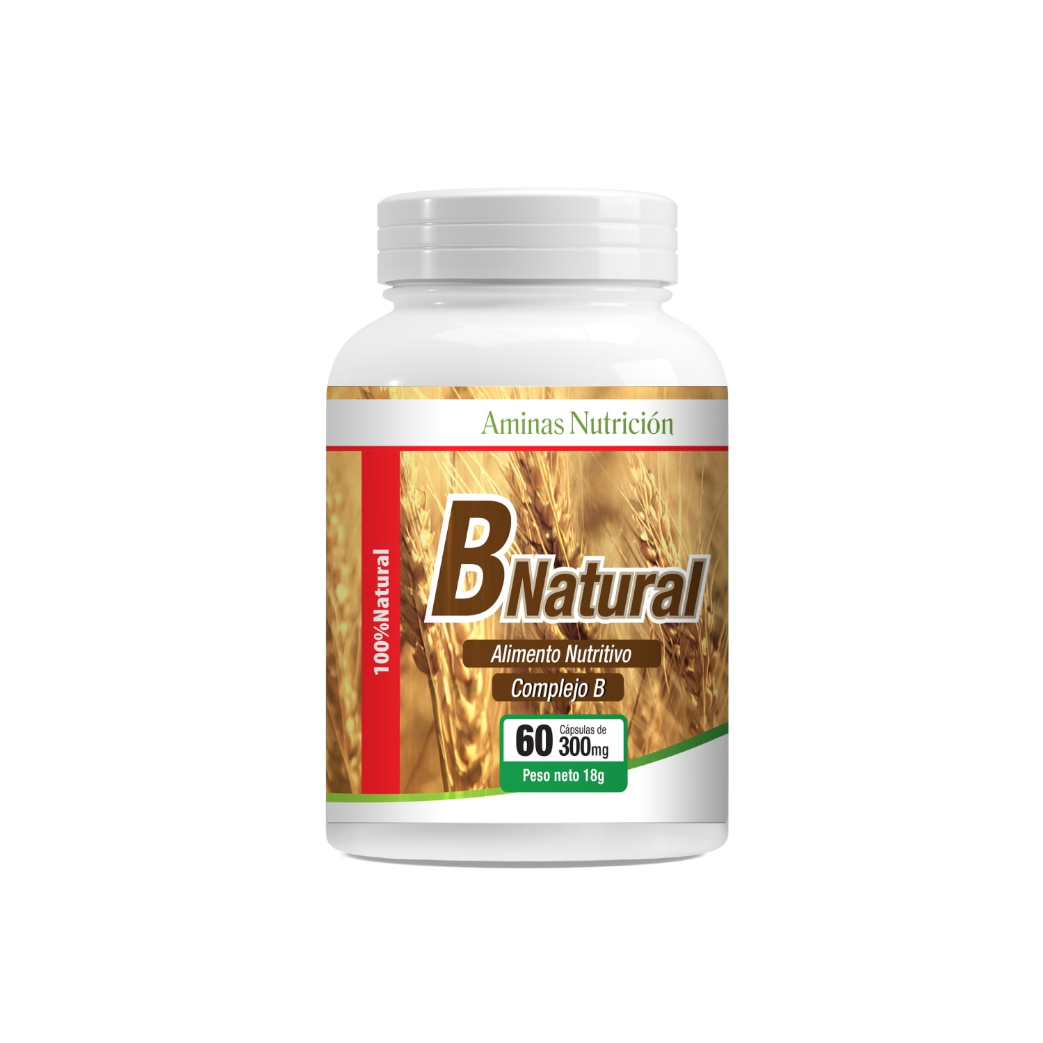 VITAMINA - B NATURAL - 60 cápsulas de 300mg | Lider