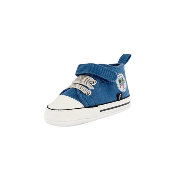 Zapatilla caña velcro elástico new born niño 808 | Lider