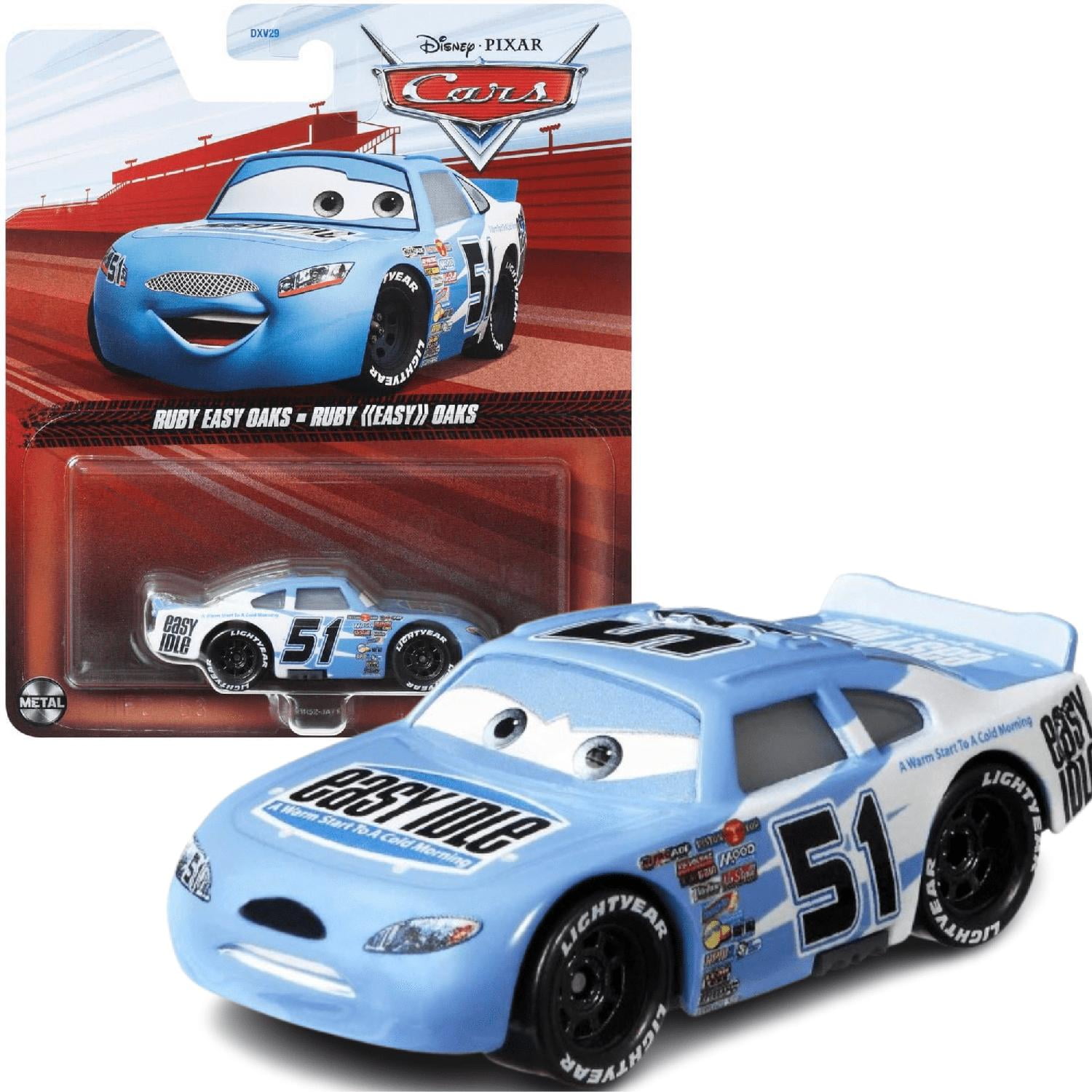 Disney Cars Vehículo Metálico Ruby Easy Oaks celeste | Lider
