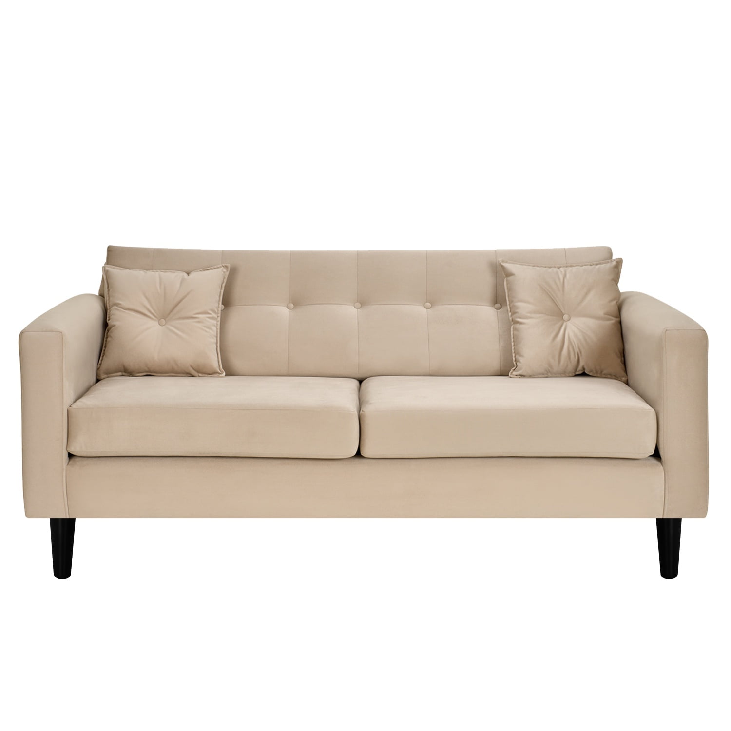 Sofa New Retro 3c Felpa 00 Beige | Lider