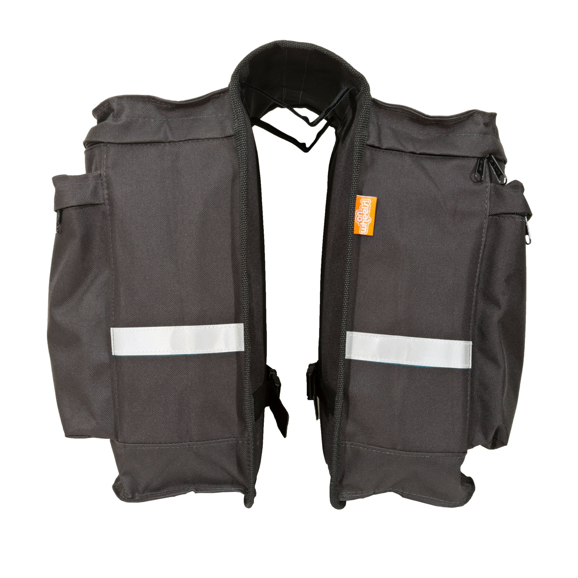 Bolso Alforja Bicicleta Doble Negra 40 Litros | Lider