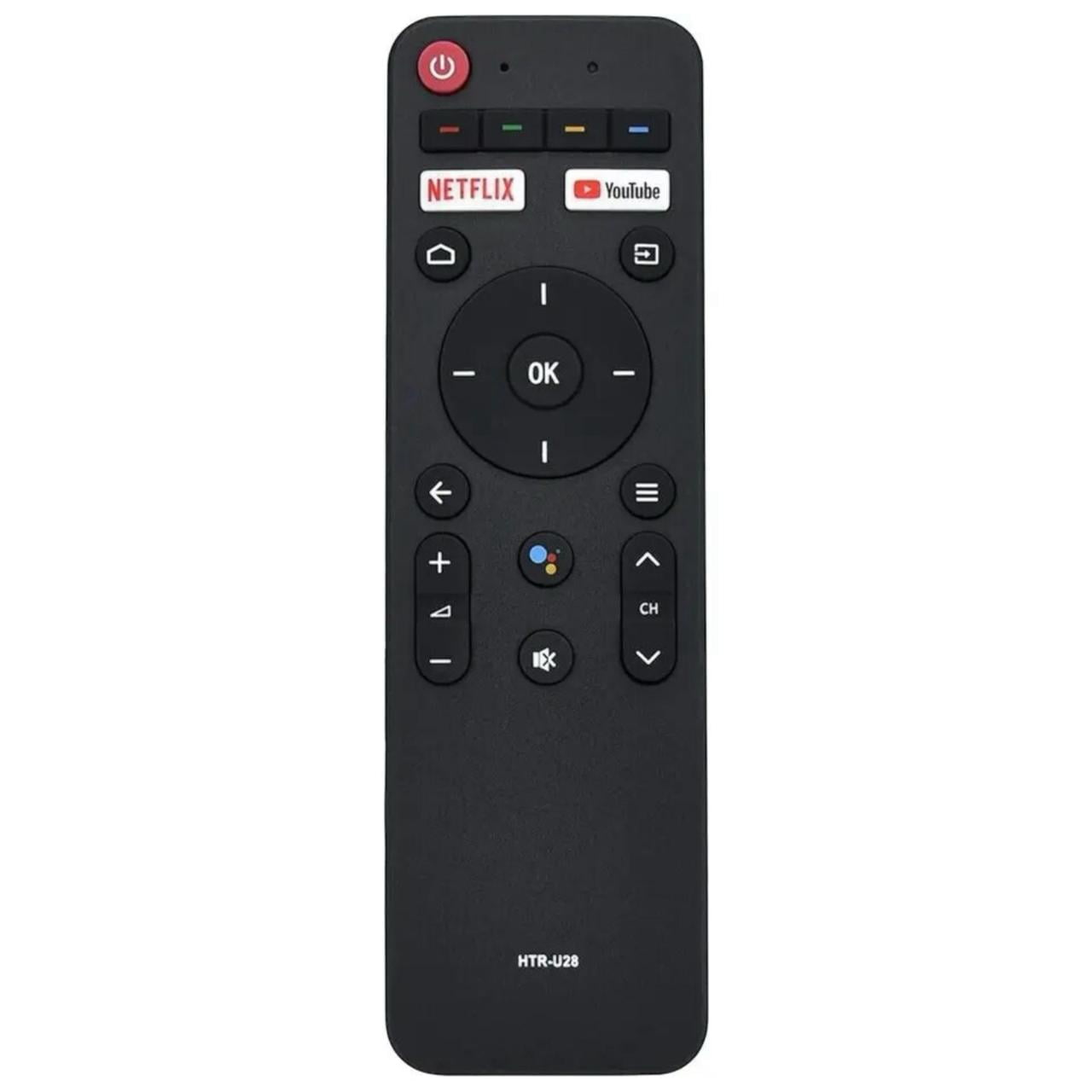 Control Remoto Haier Android Tv Full Hd Smart Netflix Youtube | Lider