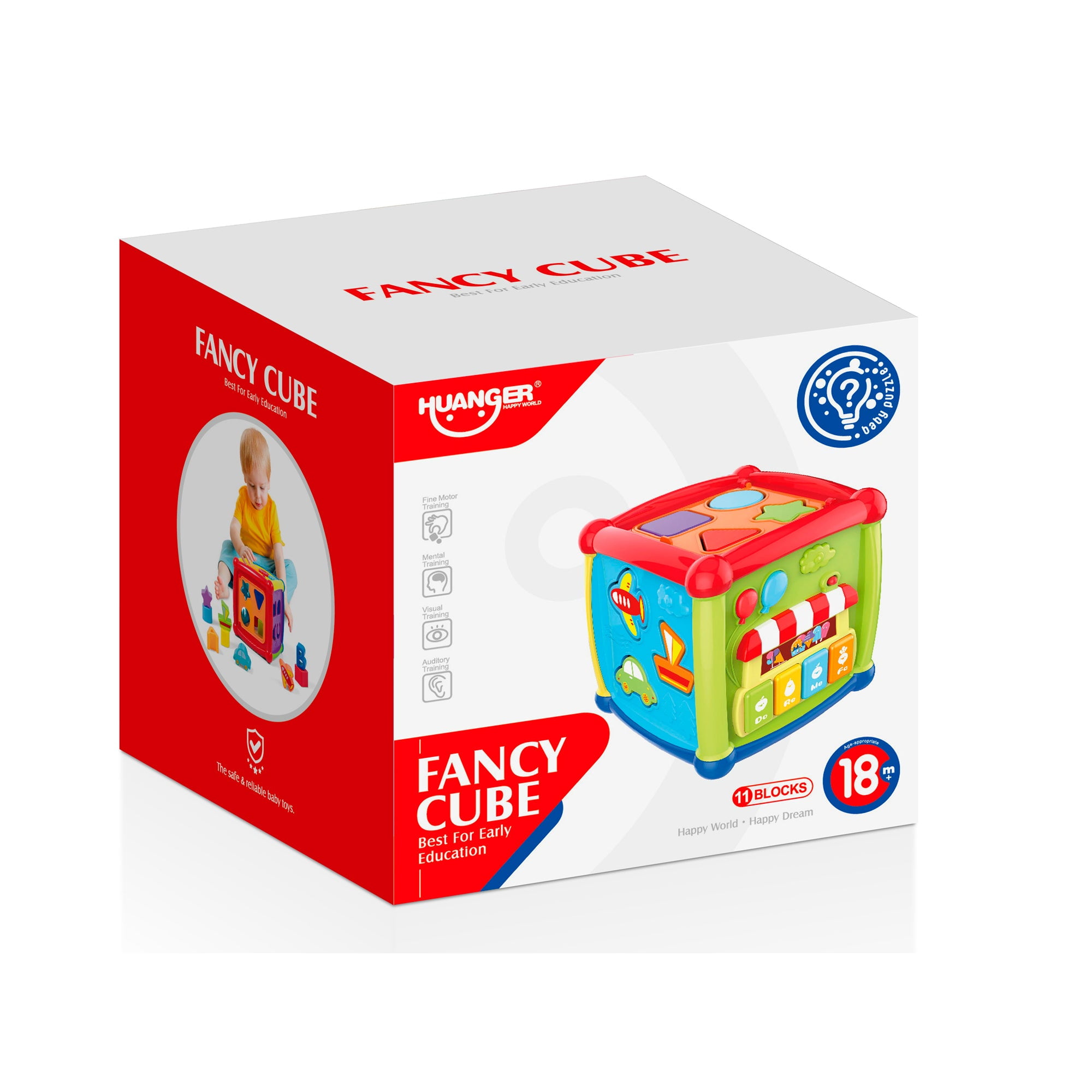 Cubo de Actividades Infantil Fancy Cube Huanger | Lider