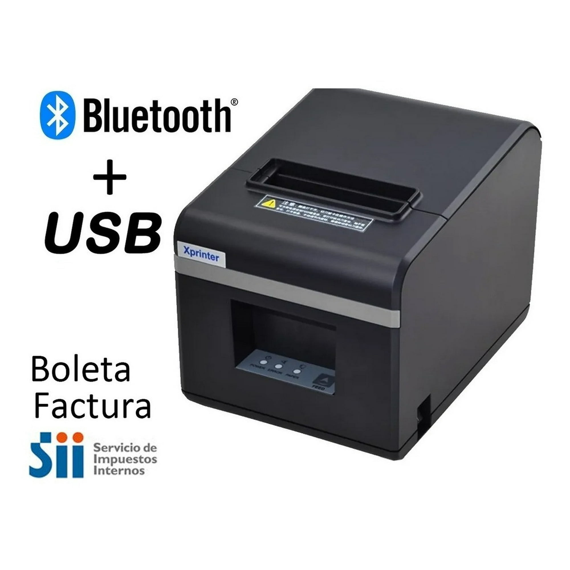 Impresora Pos Termica Boleta Factura 80mm Usb + Bluetooth | Lider