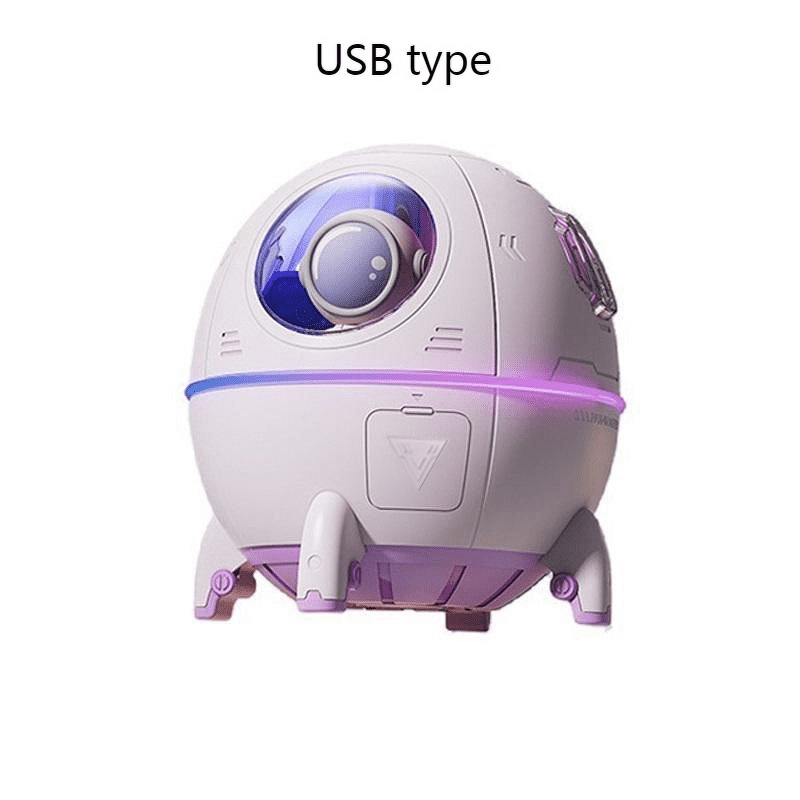 1pc 220ML Rechargeable Space Capsule Air Humidifier, USB Ultrasonic ...