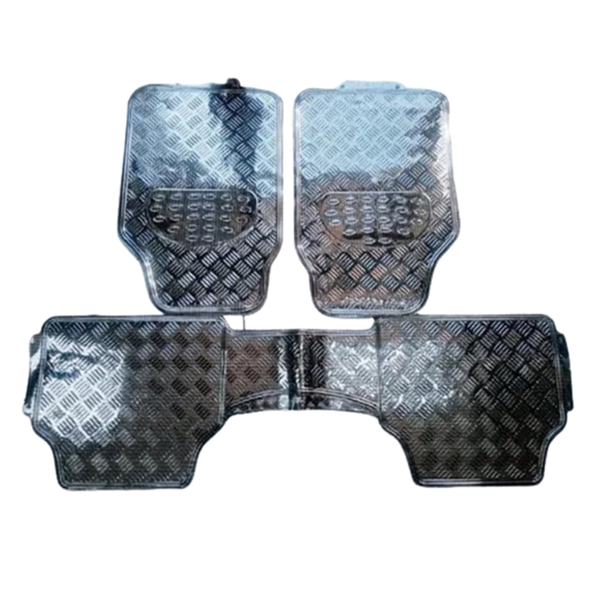 Piso Aluminizado 3 Piezas Automóvil Carbón | Lider