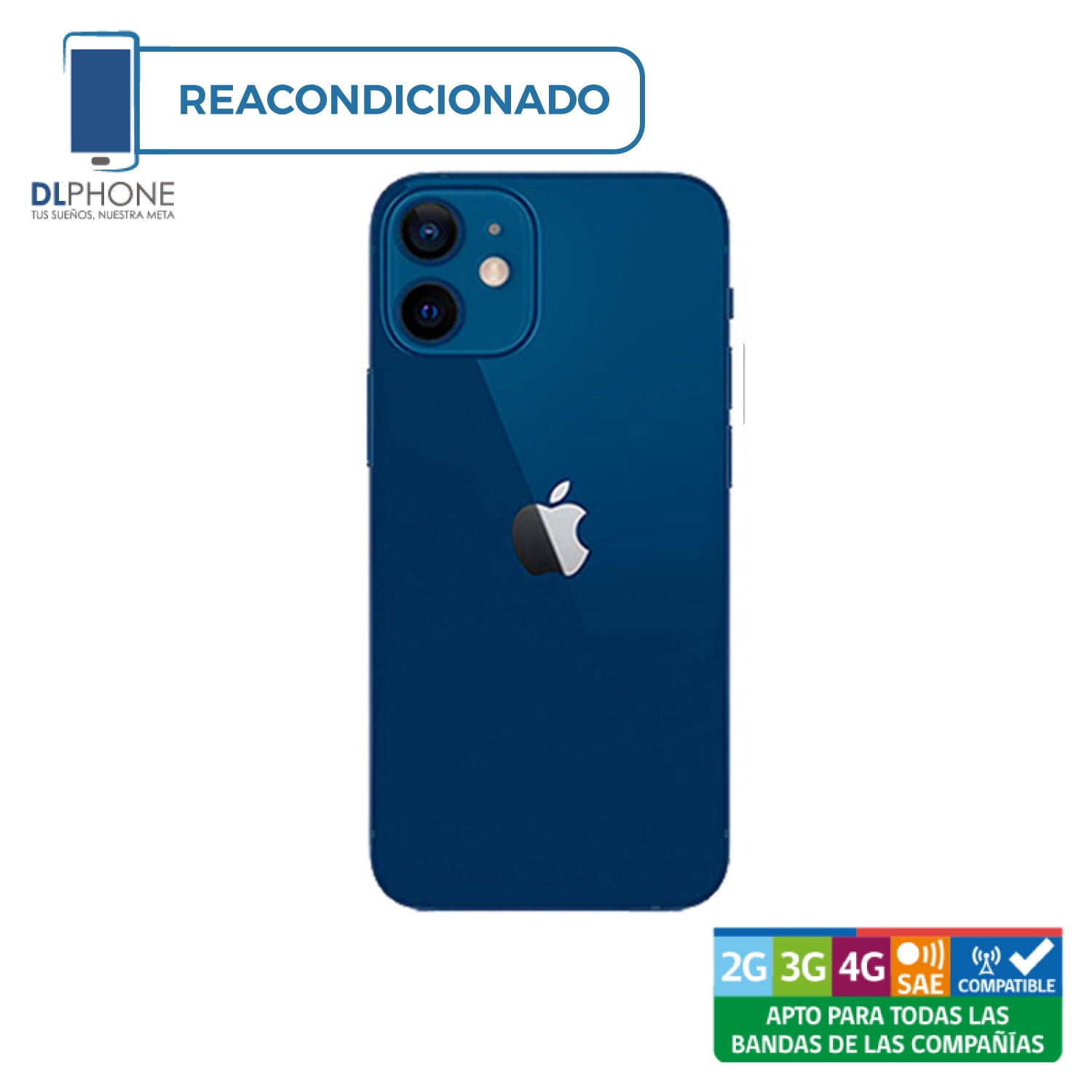 Iphone 12 64GB Azul Reacondicionado | Lider