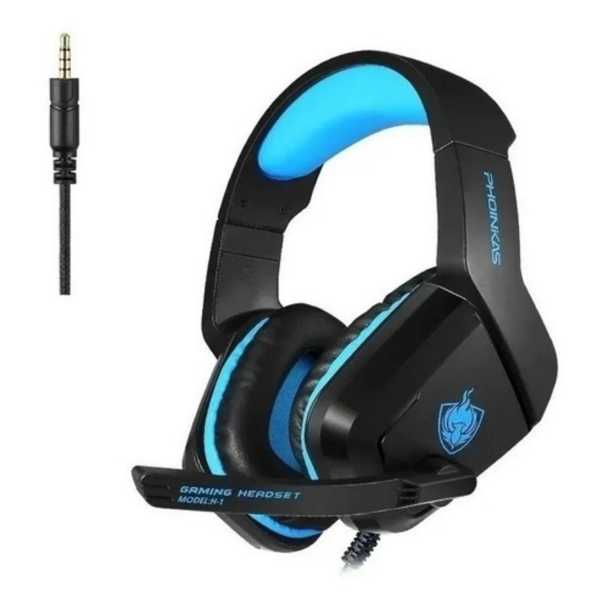 Auricular Headsets Gamer Phoinikas H-1 Azul | Lider