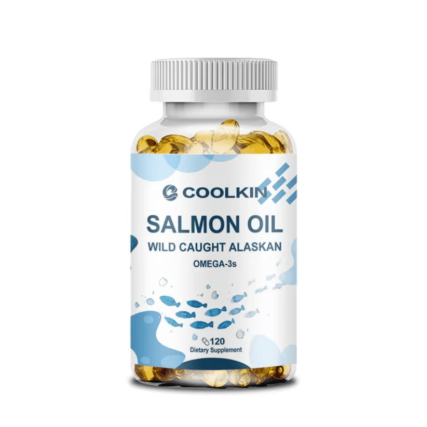 Pure Alaskan Salmon Oil Omega 3 Aceite De Salmon 3000mg 120c | Lider