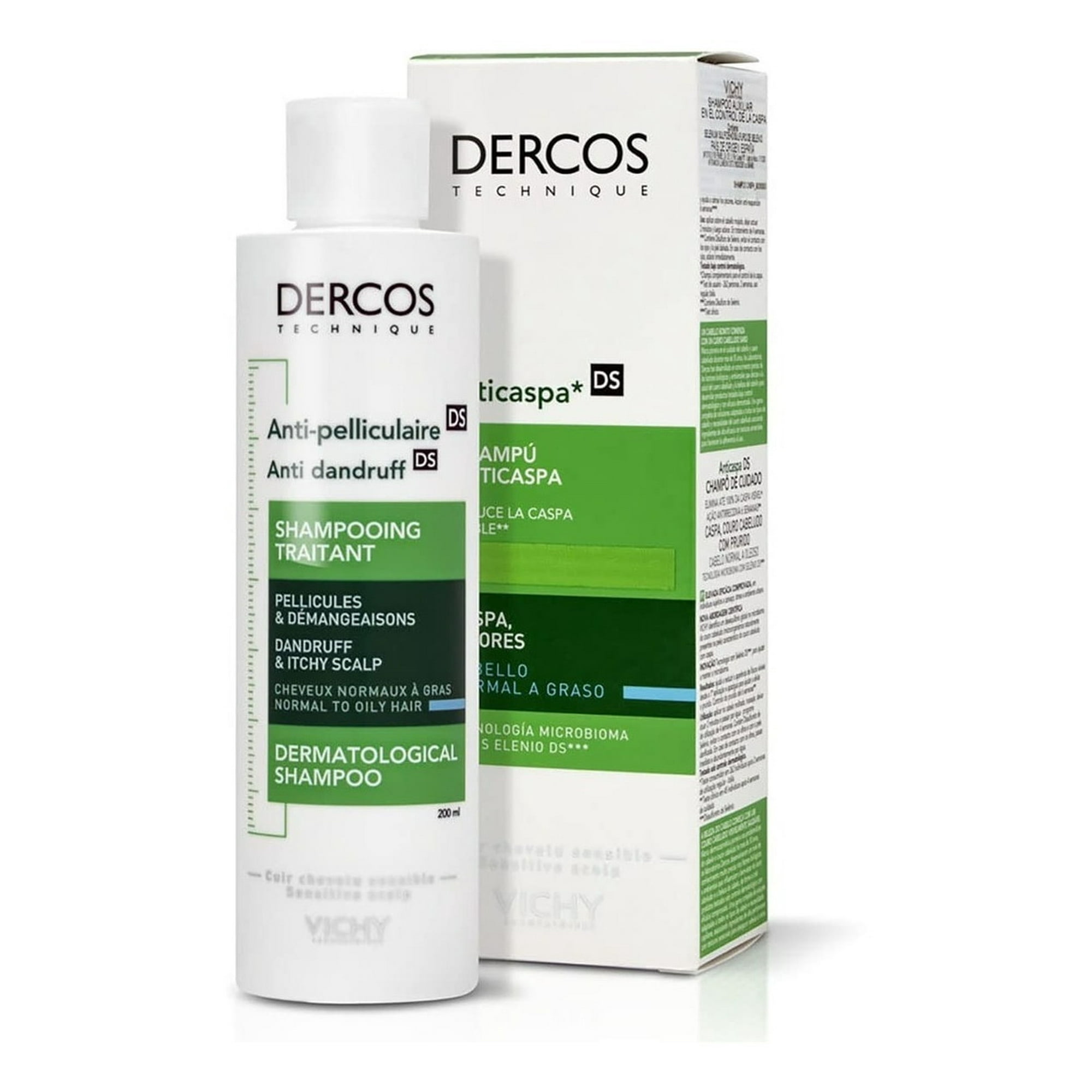 Dercos Shampoo Anticaspa Grasa X 200 Ml | Lider