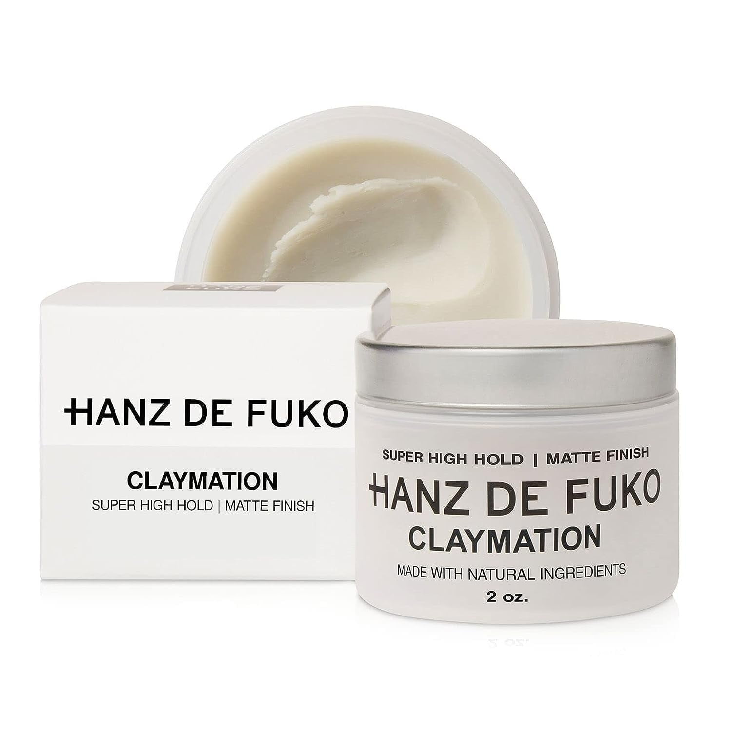 Arcilla para peinar 56 g Hanz de Fuko Claymation para hombre | Lider