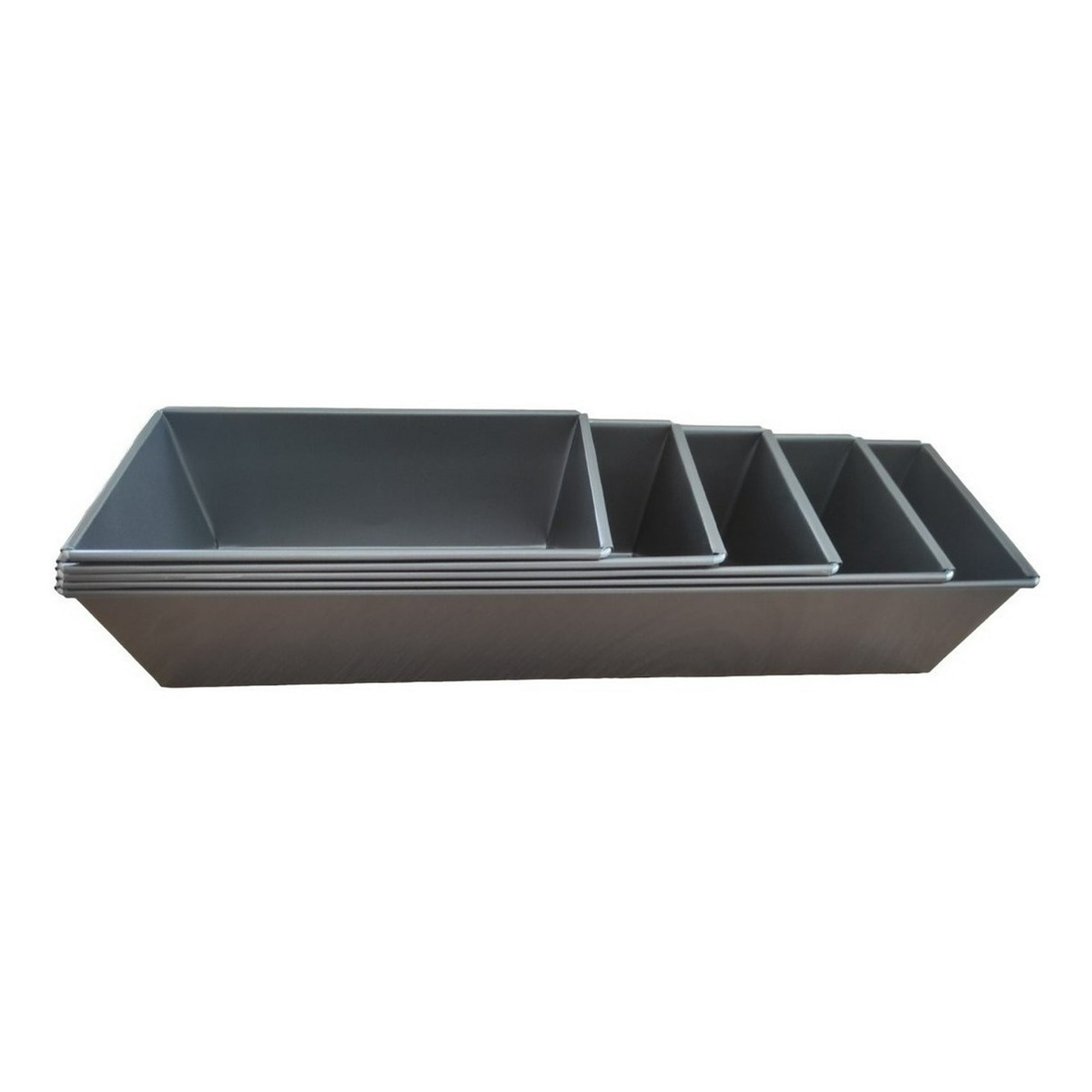 5 Moldes Queque Pan Molde Rectangular 20 A 40cm Repostería | Lider