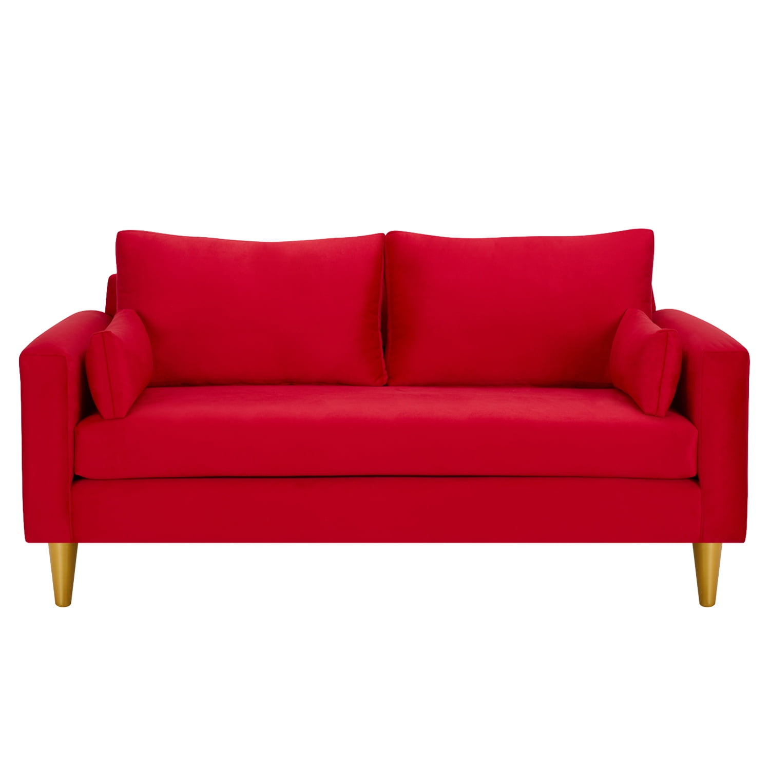 Sofa Sky 3c Felpa 01 Rojo | Lider