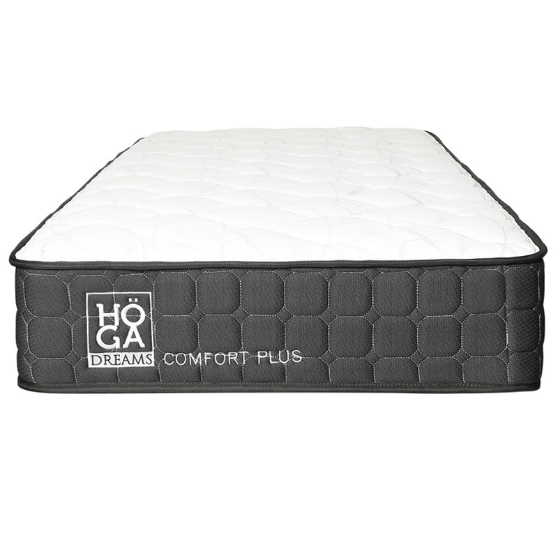 Colchón Comfort Plus Resorte Pocket 1 Plaza 90x190x26 cm | Lider