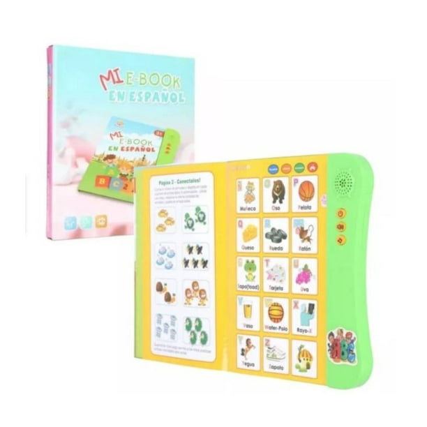 Libro Interactivo Con Sonido En Español Niños Aprendizaje | Lider