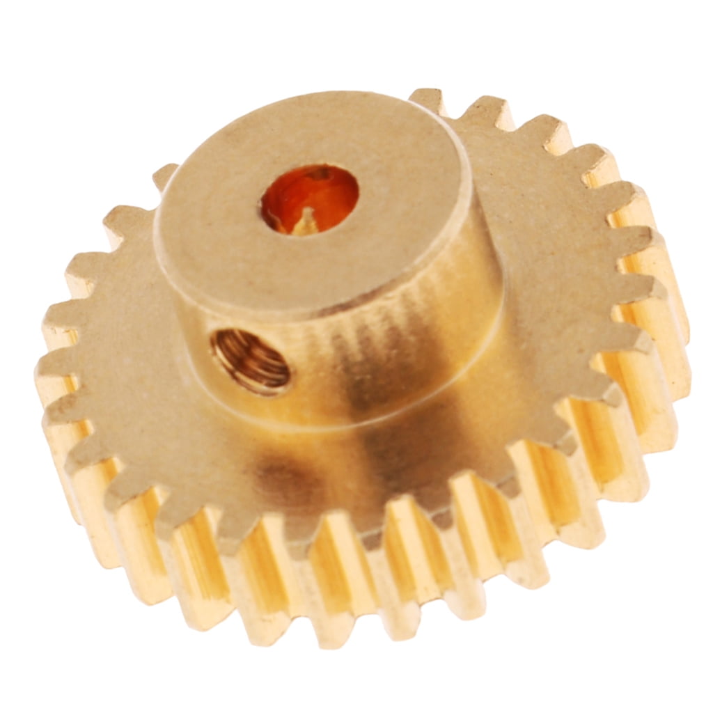 Metal de engranaje de piñón de motor de dientes 27T para modelos WLtoys ...