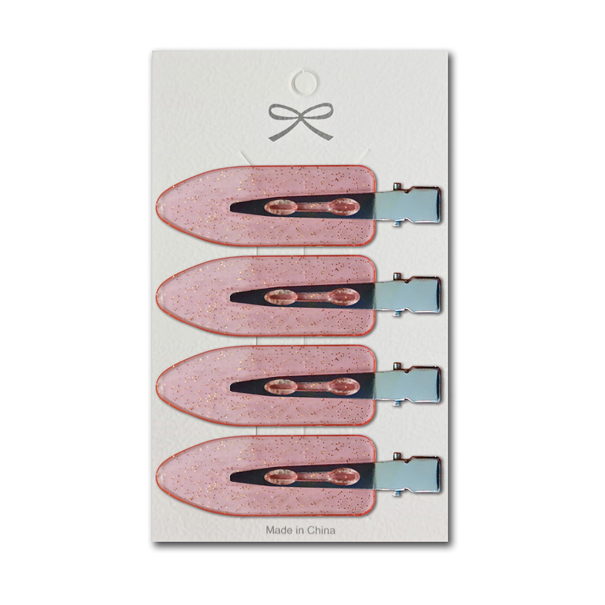 Clips Skincare Cabello Flequillo Color Rosado Transp 4 Ud | Lider