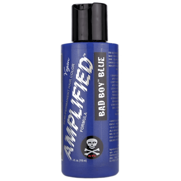 Manic Panic - Crema con fórmula amplificada, ¿Bad Boy? Azul (118 ml ...