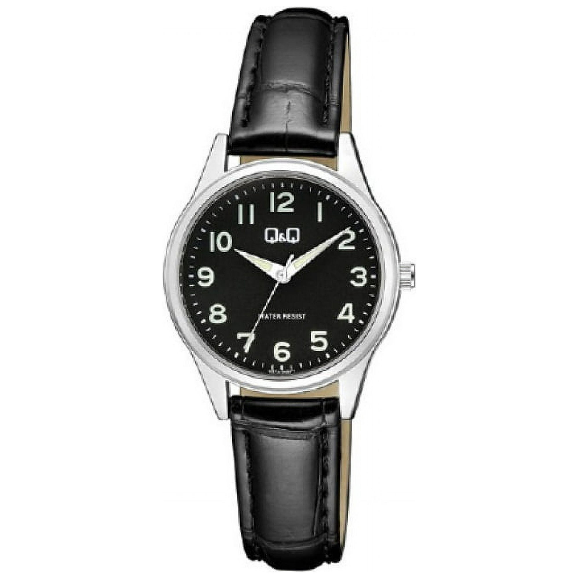 Reloj Q57A-006PY Análogo Negro Q&Q | Lider