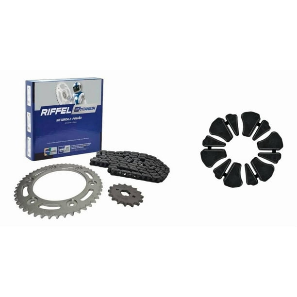Kit De Transmision Pulsar Ns 200 / Rs 200 + Damper Original | Lider