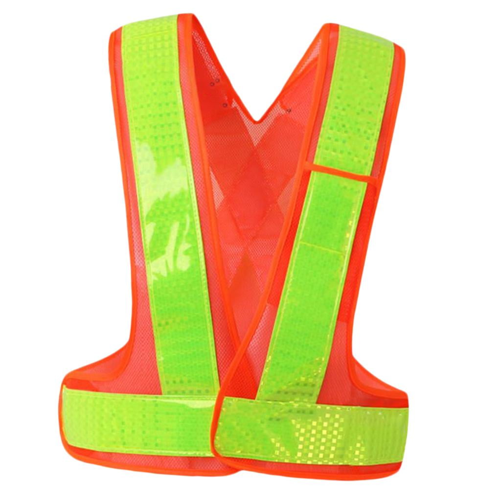Chaleco Reflectante de Seguridad, Sin Mangas, 118cm, Color Naranja | Lider