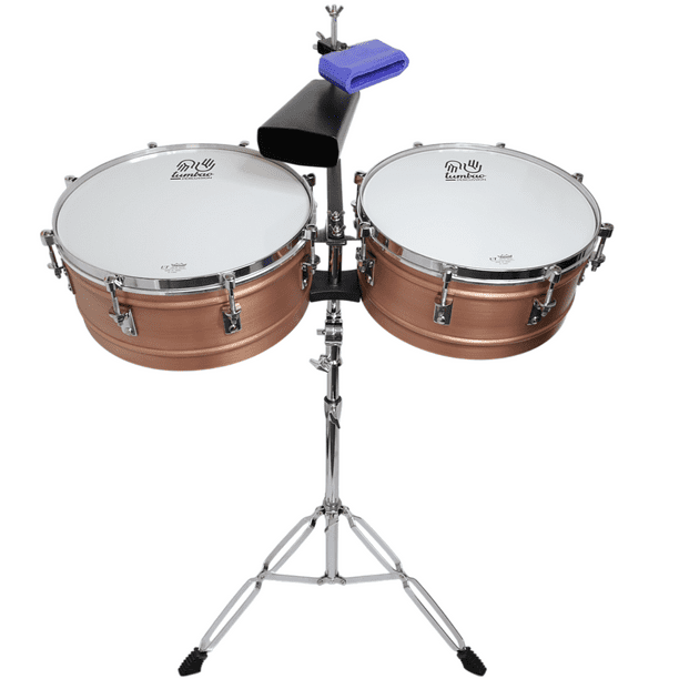 Timbaleta 14x15xH6.5'' deluxe copper Tumbao | Lider
