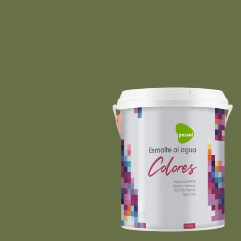 Esmalte al Agua Verde Muzgo | Lider