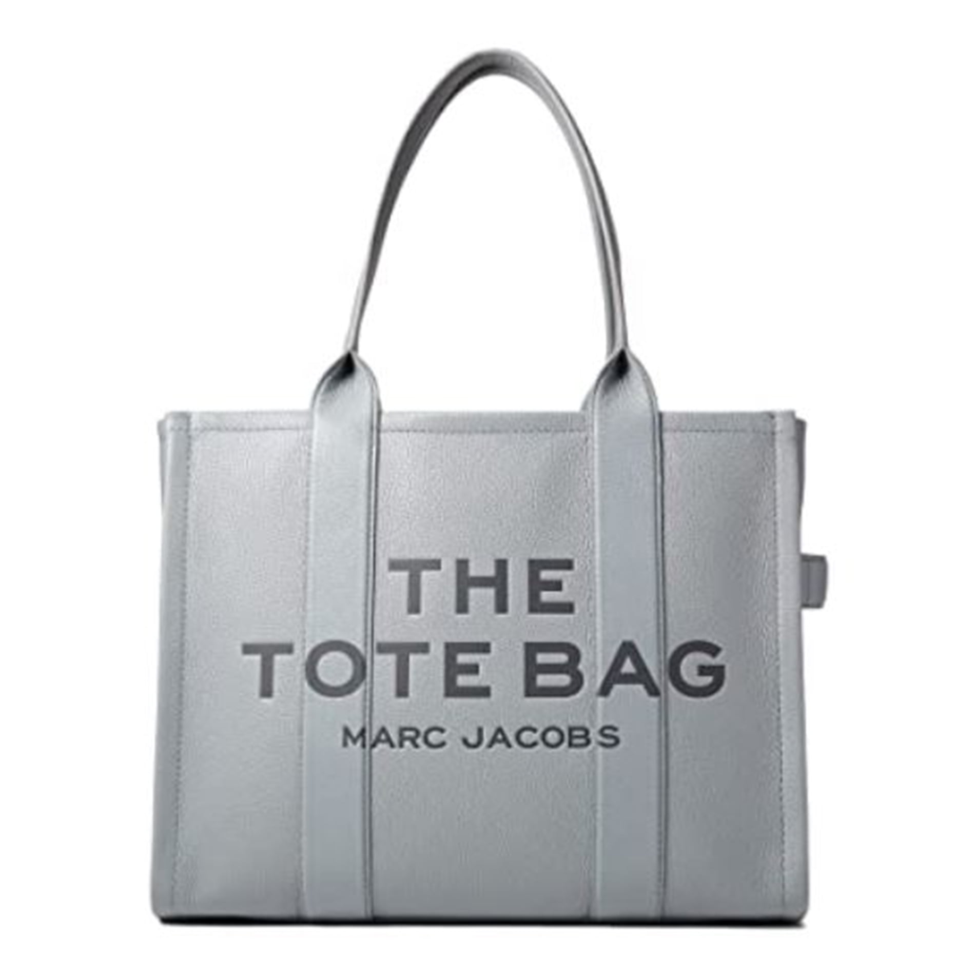 Cartera Marc Jacobs Womens The Leather Tote Bag Wolf Grey One Size ...