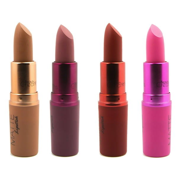 Pack de 4 Labiales Efecto Matte | Lider