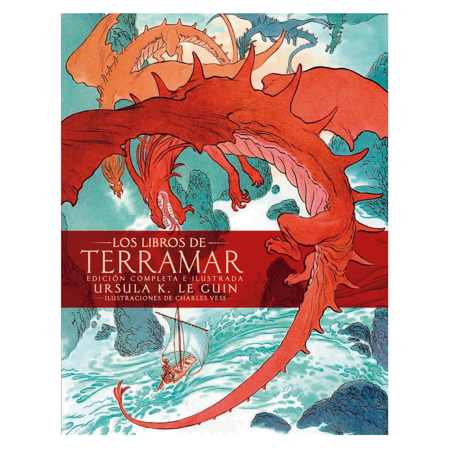 Los Libros De Terramar. Edición Completa Ilustrada | Lider