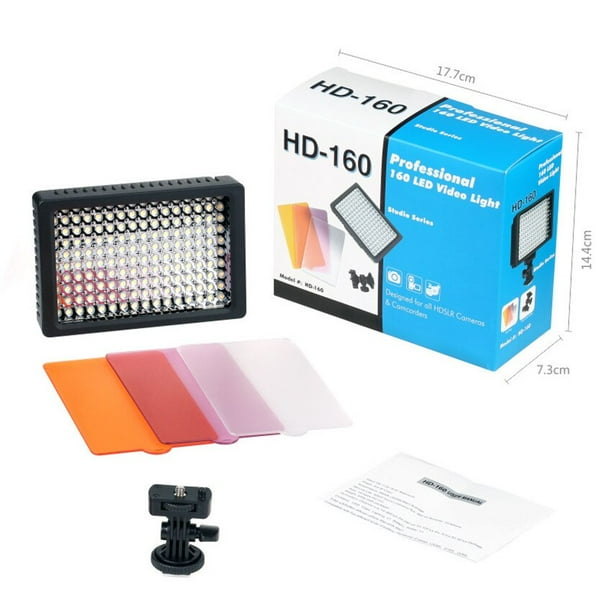 Foco Led 160 + 3 Filtros Colores | Lider