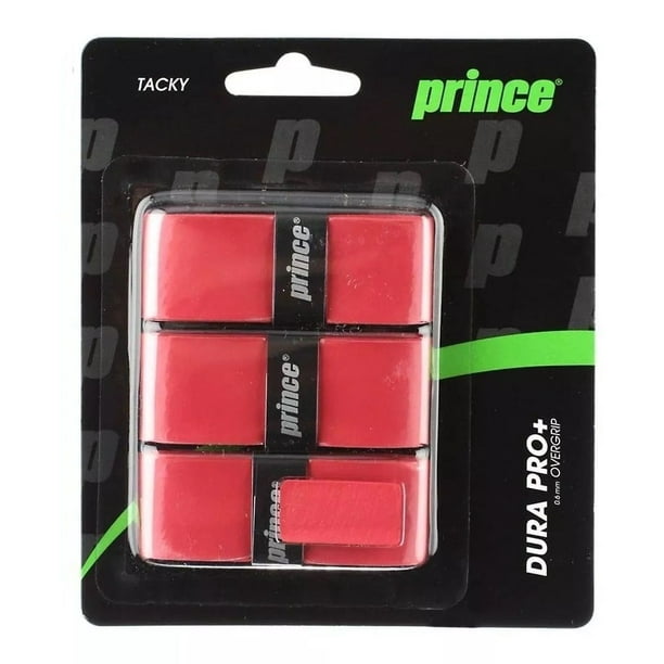Overgrip Prince Durapro+ Rojo X3 Tenis/Padel | Lider