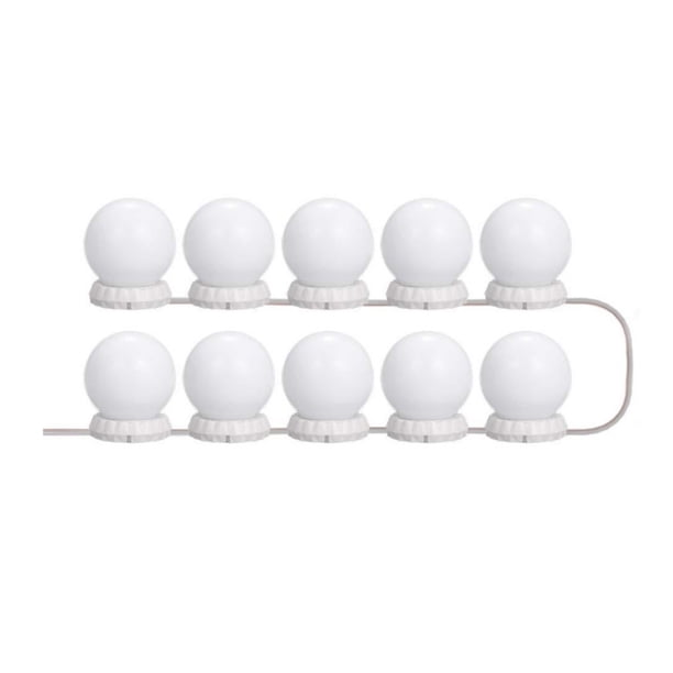 Set 10 Luces Led Para Espejo RGB Adhesivas | Lider