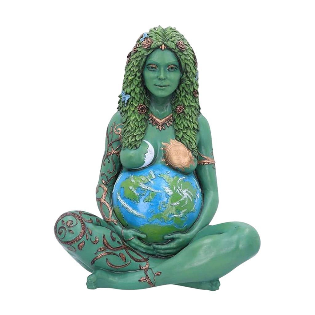 Gaia Madre Tierra Estatua Estatuilla Adorno De Jardín Regalo Del Día De La Madre C | Lider