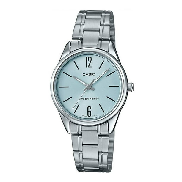 Reloj Analogo Plateado Casio LTP-V005D-2B | Lider