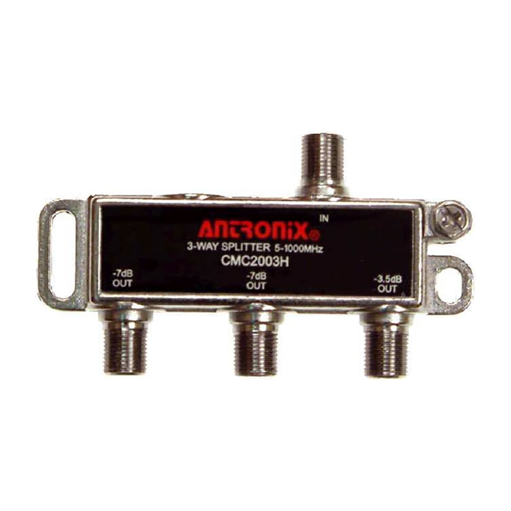 Divisor de TV por cable de 3 vías de alto rendimiento Antronix CMC2003H ...