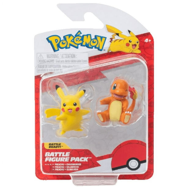 Pokemon Battle ready Set 2 Figuras Pikachu + Charmander | Lider