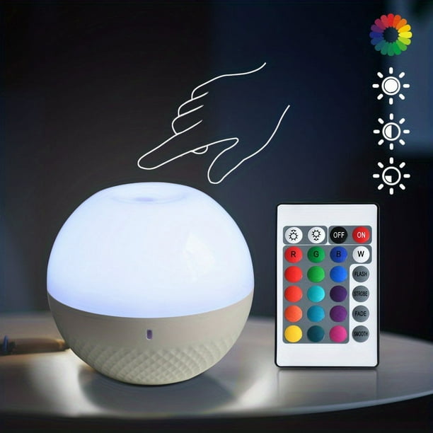 Level 5 Dimmable Warm White Light And 16 Color Variable RGB, Touch ...