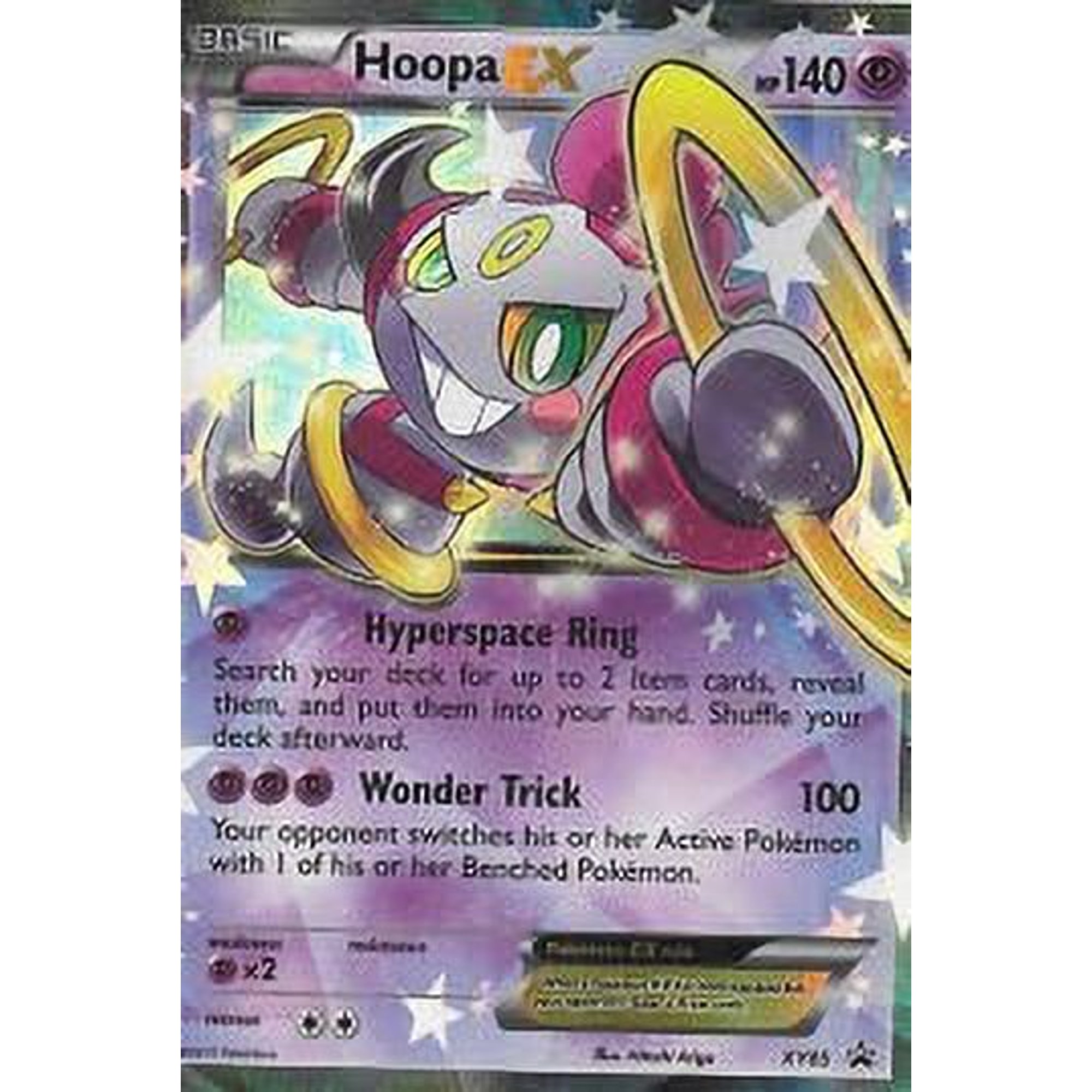 Tarjeta coleccionable Pokémon Hoopa-EX XY85 - Promociones de XY Black ...