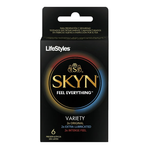Condones Lifestyles Skyn Variety Pack X 6 | Lider
